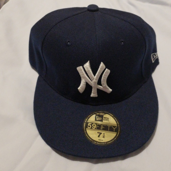 New Era | Accessories | New Era 59fifty Navy Blue Bball Cap Nwot | Poshmark